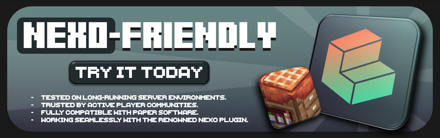 Retro Futurism - Sticker Pack + Nexo Configs Minecraft Texture Pack